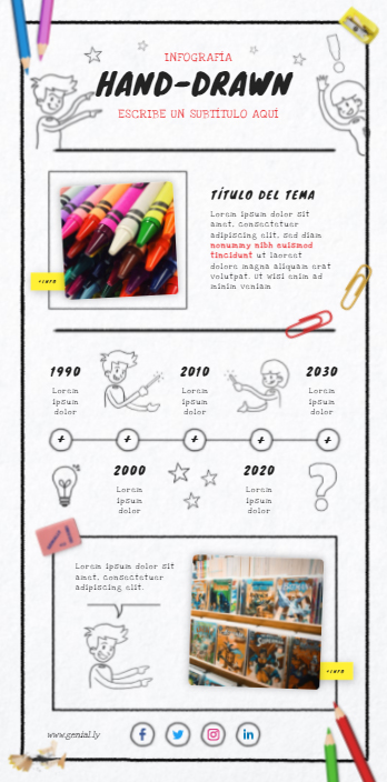 Plantillas de infografías gratis | Genially